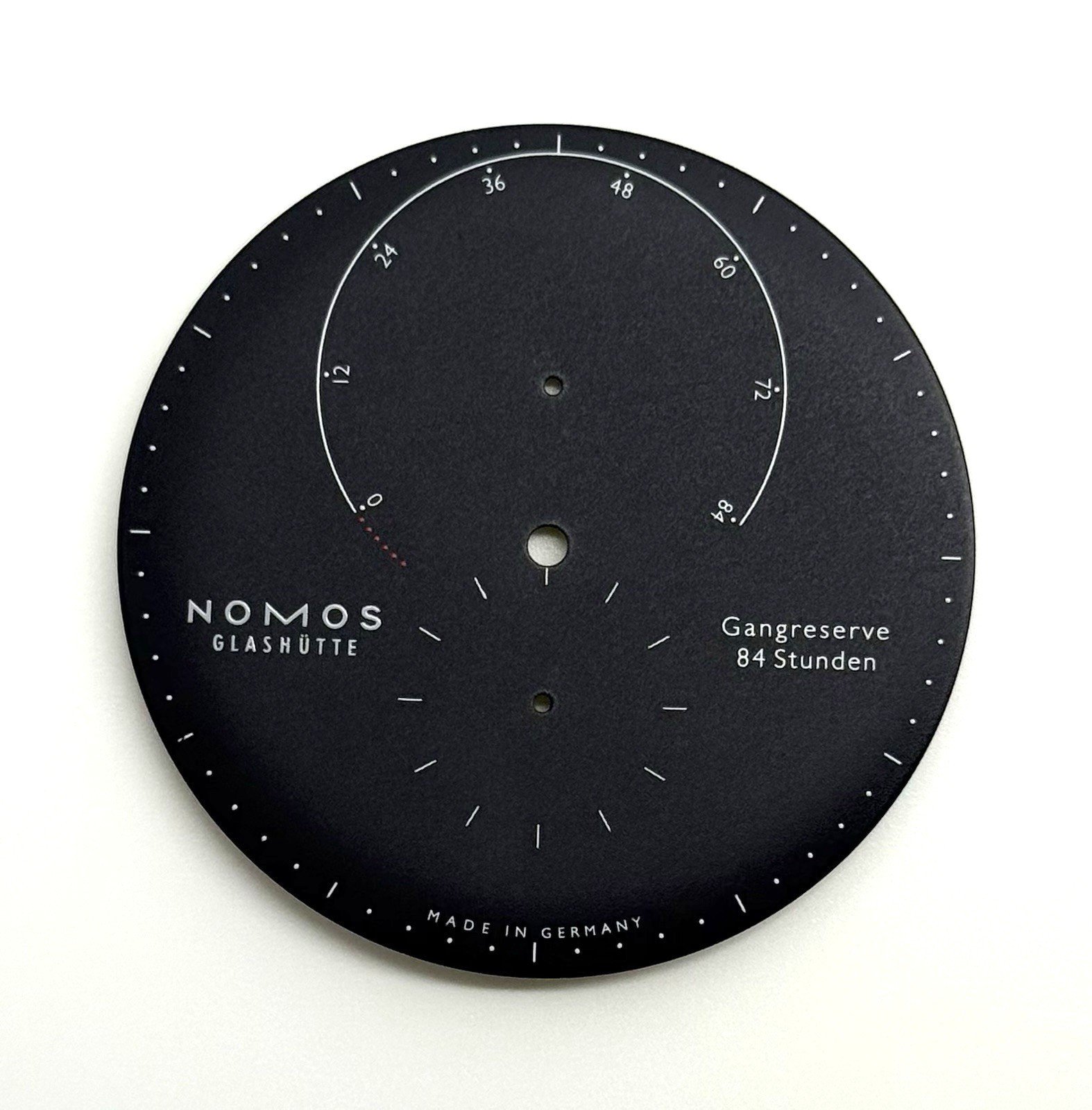 NOMOS Glashütte Lambda Deep Blue Watch Dial