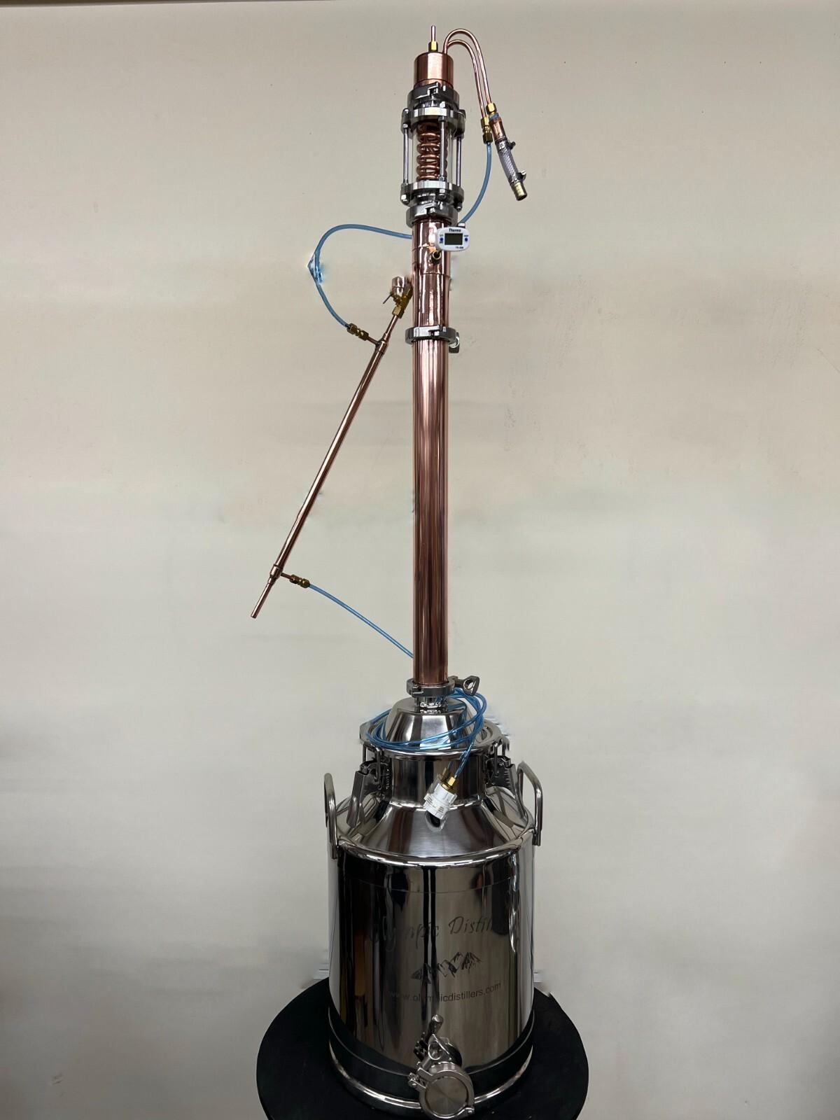 8 Gallon Copper Reflux Still Kit for Home Distilling