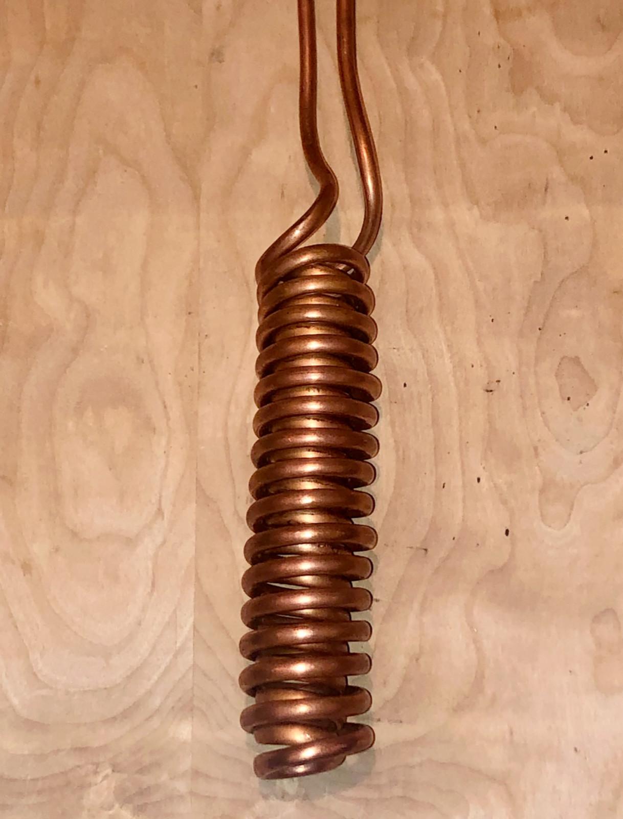 2” Copper Coil Condenser for Distilling Moonshine