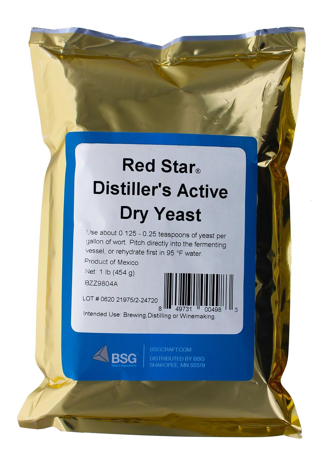 Premium DADY Distiller Yeast - 1 lb Pack