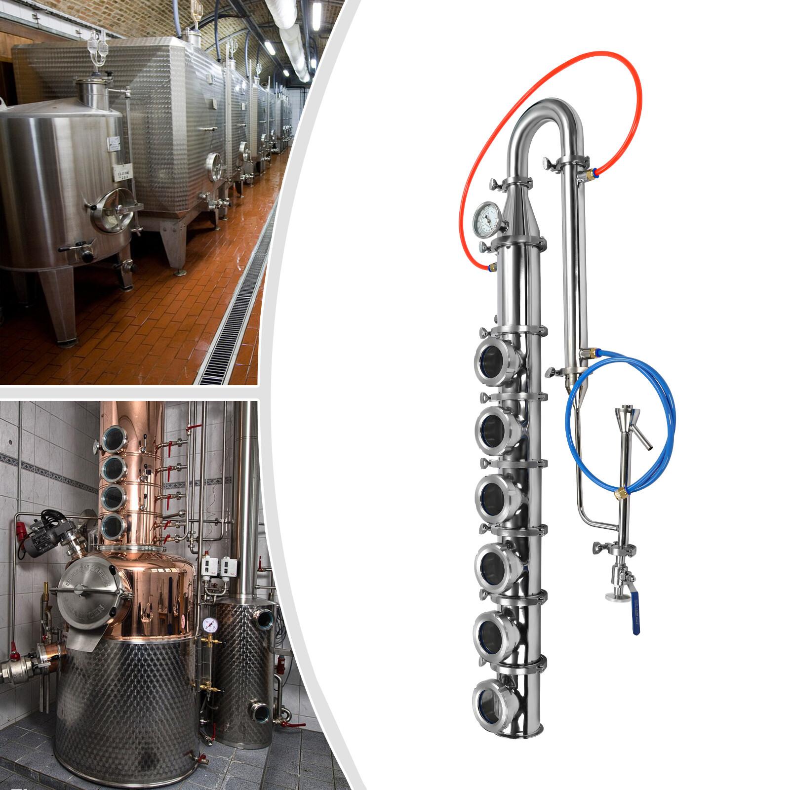 4" Reflux Column Still: Perfect for Home Distilling