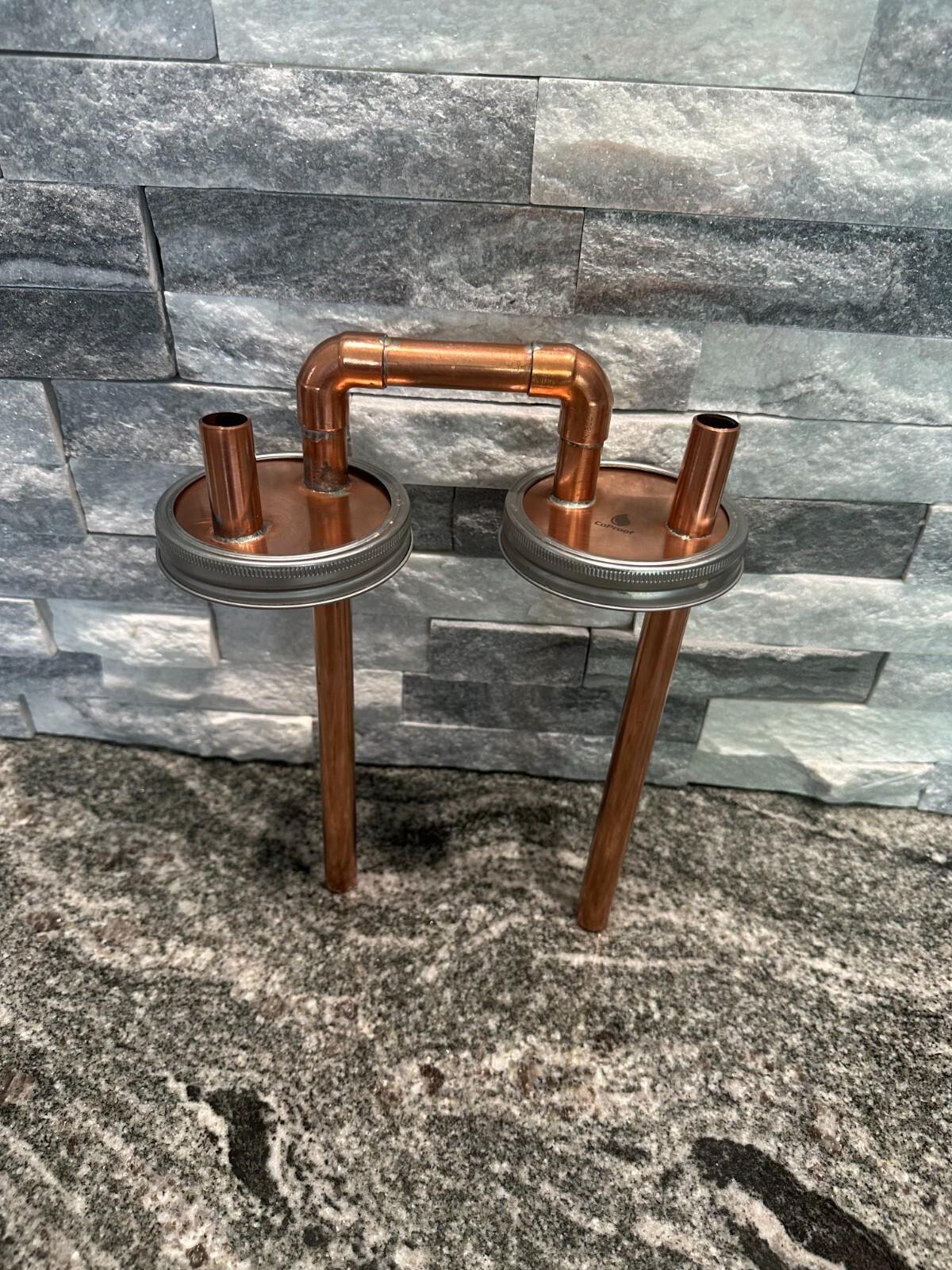 CoProof Mason Jar Thumper for Easy Distilling