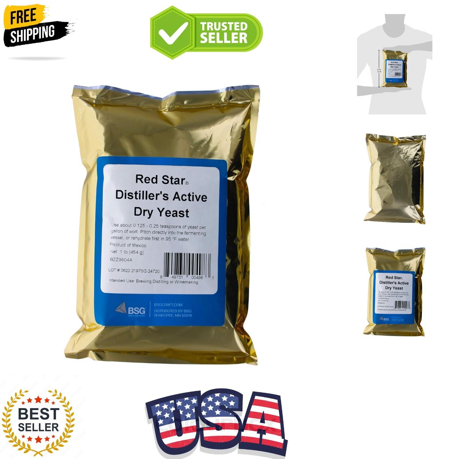 DADY Distillers Yeast Bulk Pack - 1 lb