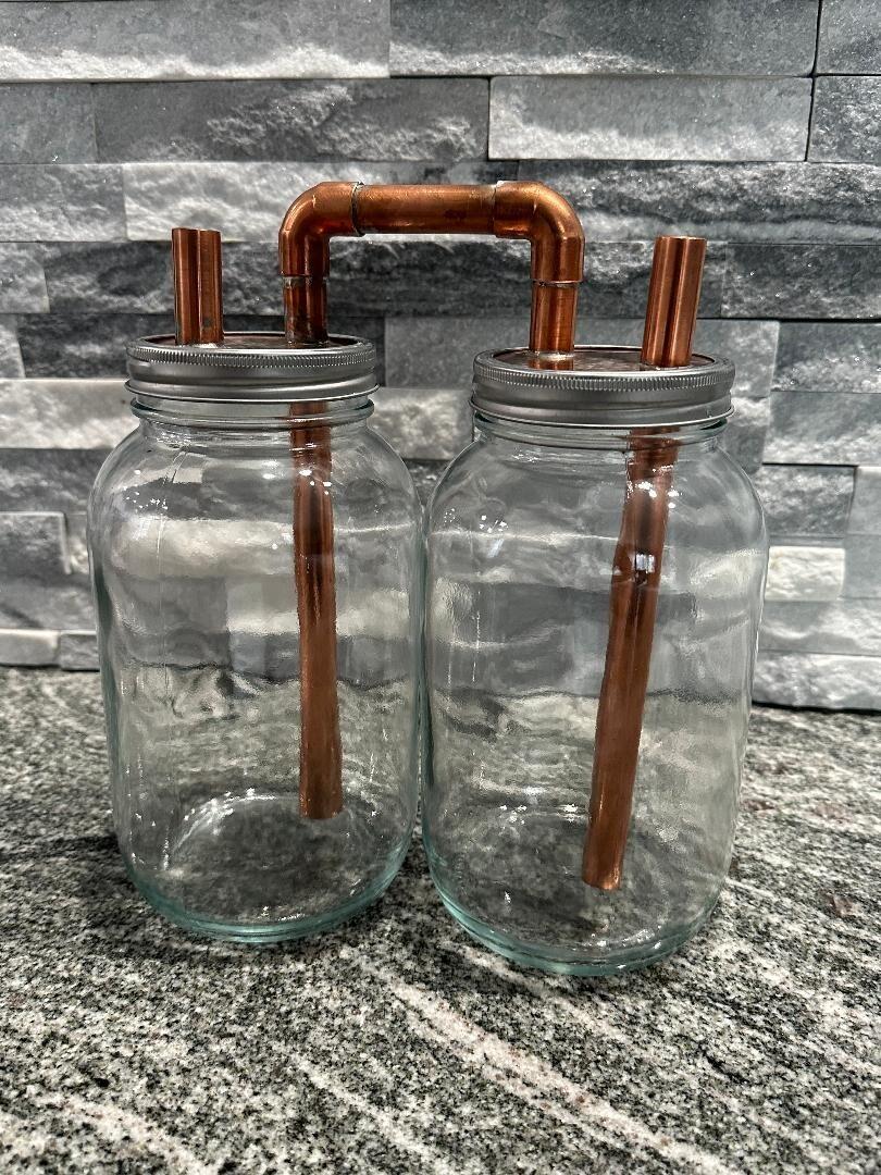 Mason Jar Thumper for Perfect Distillation Setup