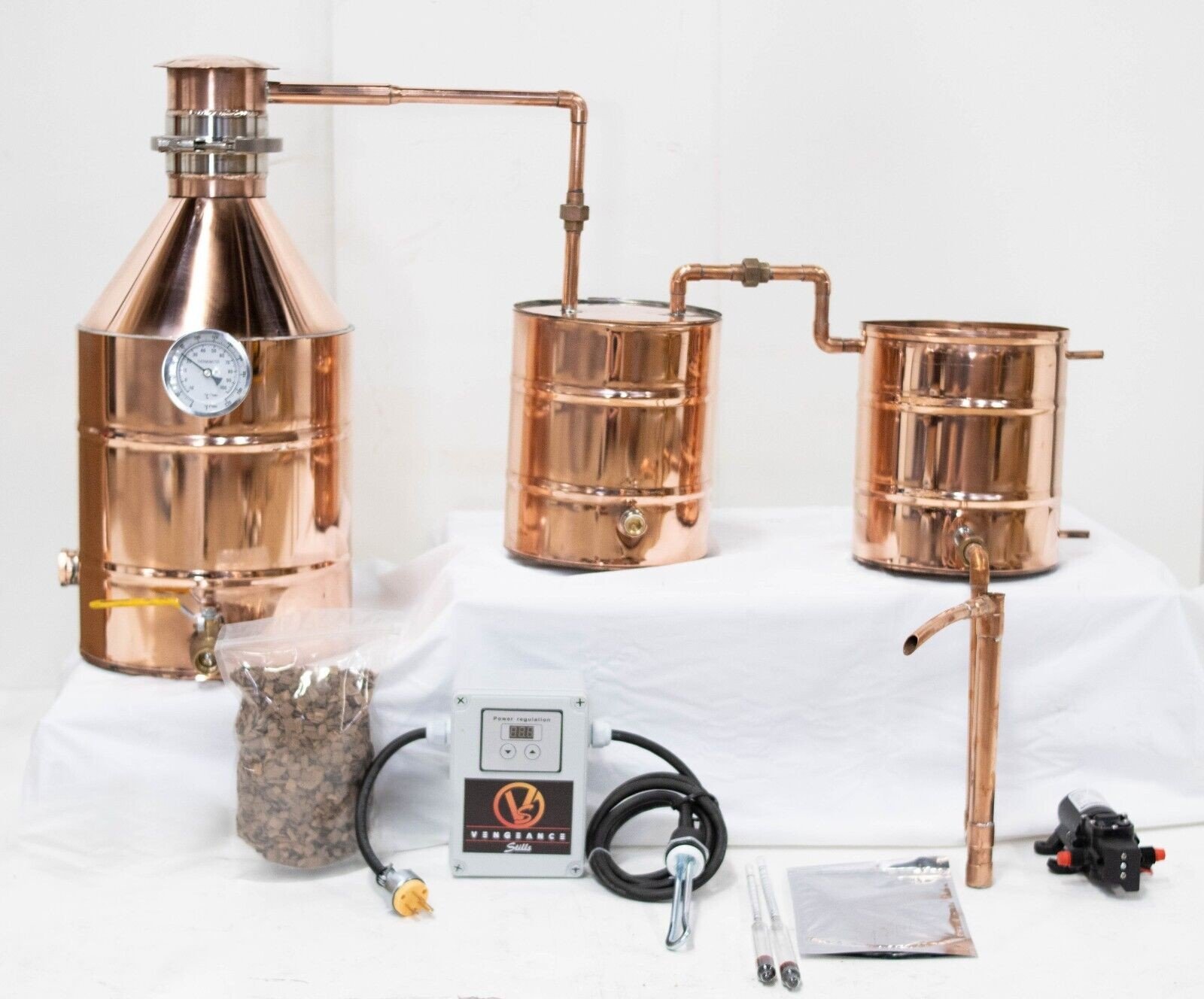 5 Gallon Copper Distilling Kit for Home Brews
