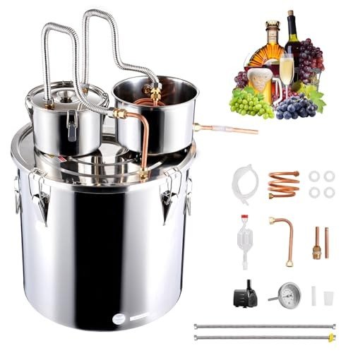 VEVOR 50L Dual Condenser Distillery Kit - High Quality