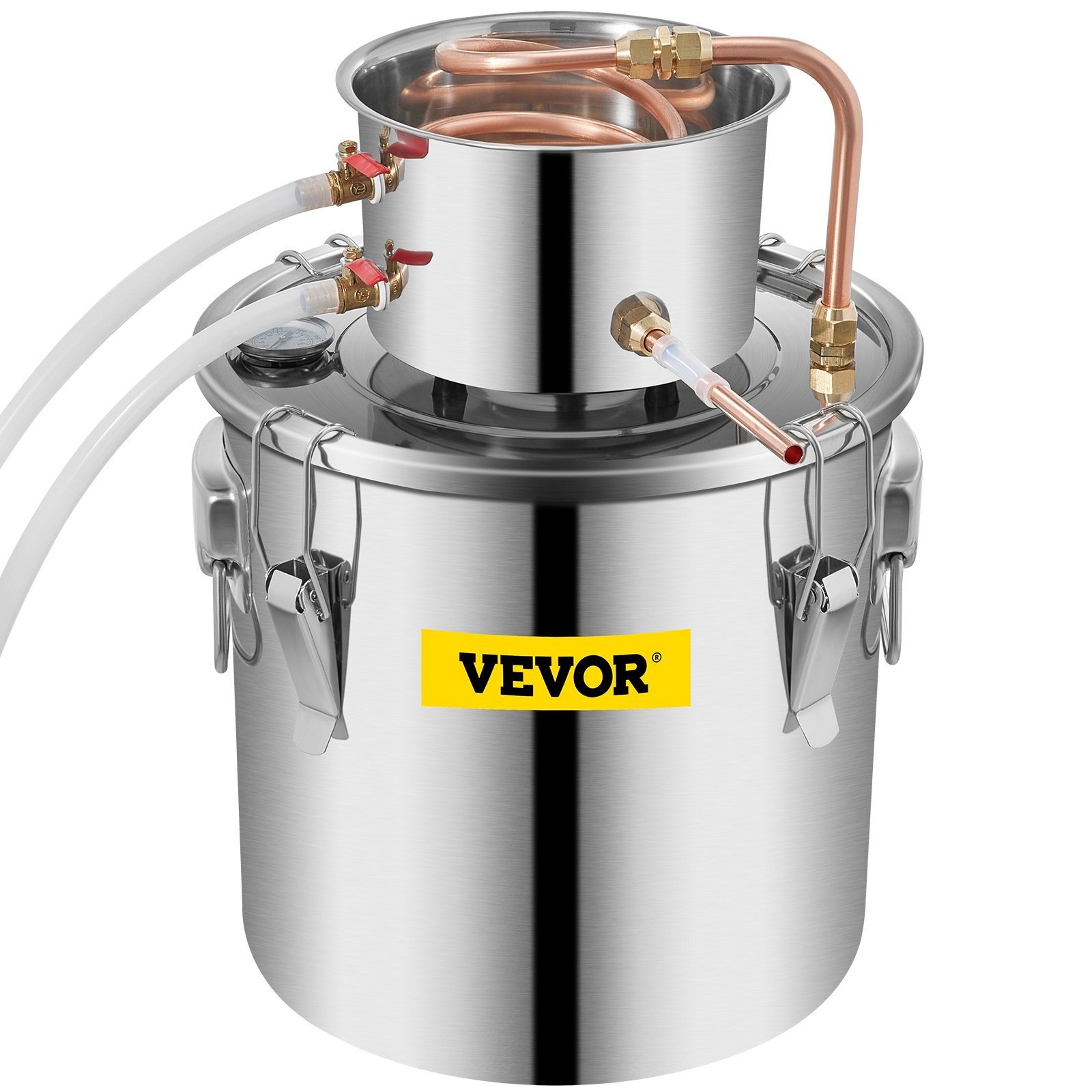 VEVOR 5 Gal Stainless Steel Alcohol Distiller - Buy Now!