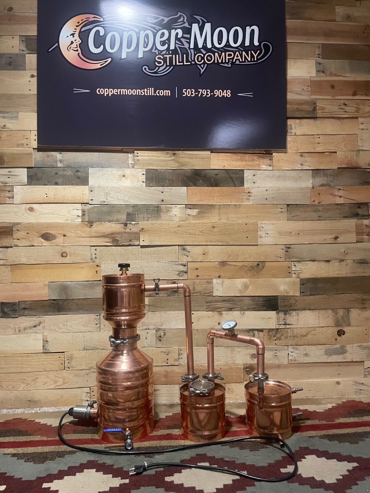 3-Gallon Copper Still Kit for Distilling Fun