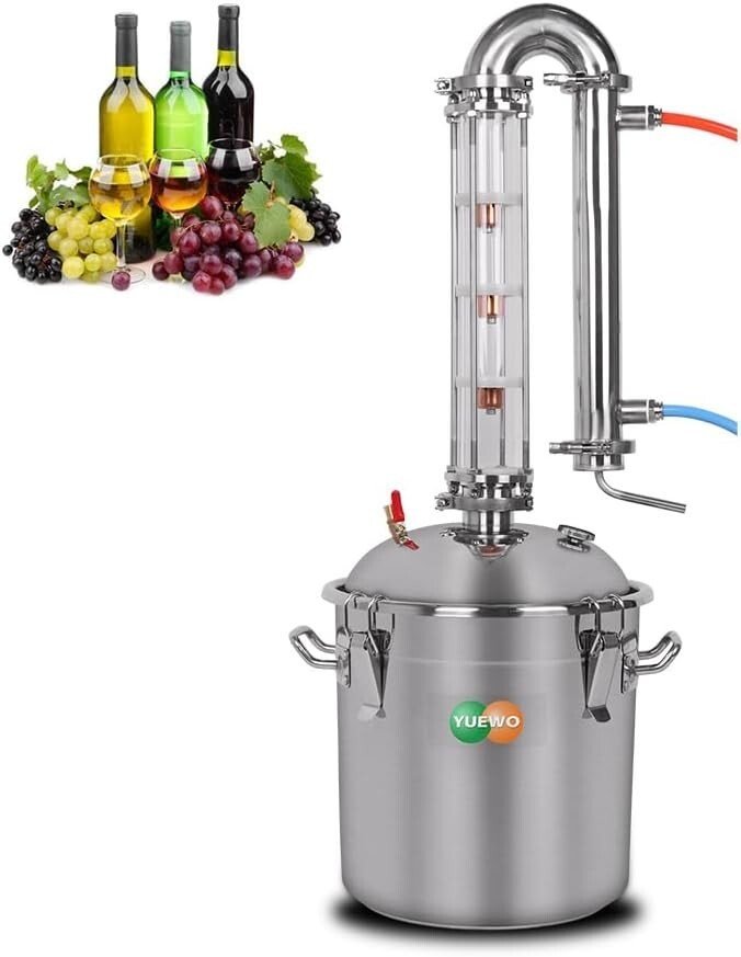 Premium Stainless Steel Distillery Kit - 5.8GAL & 13.2GAL
