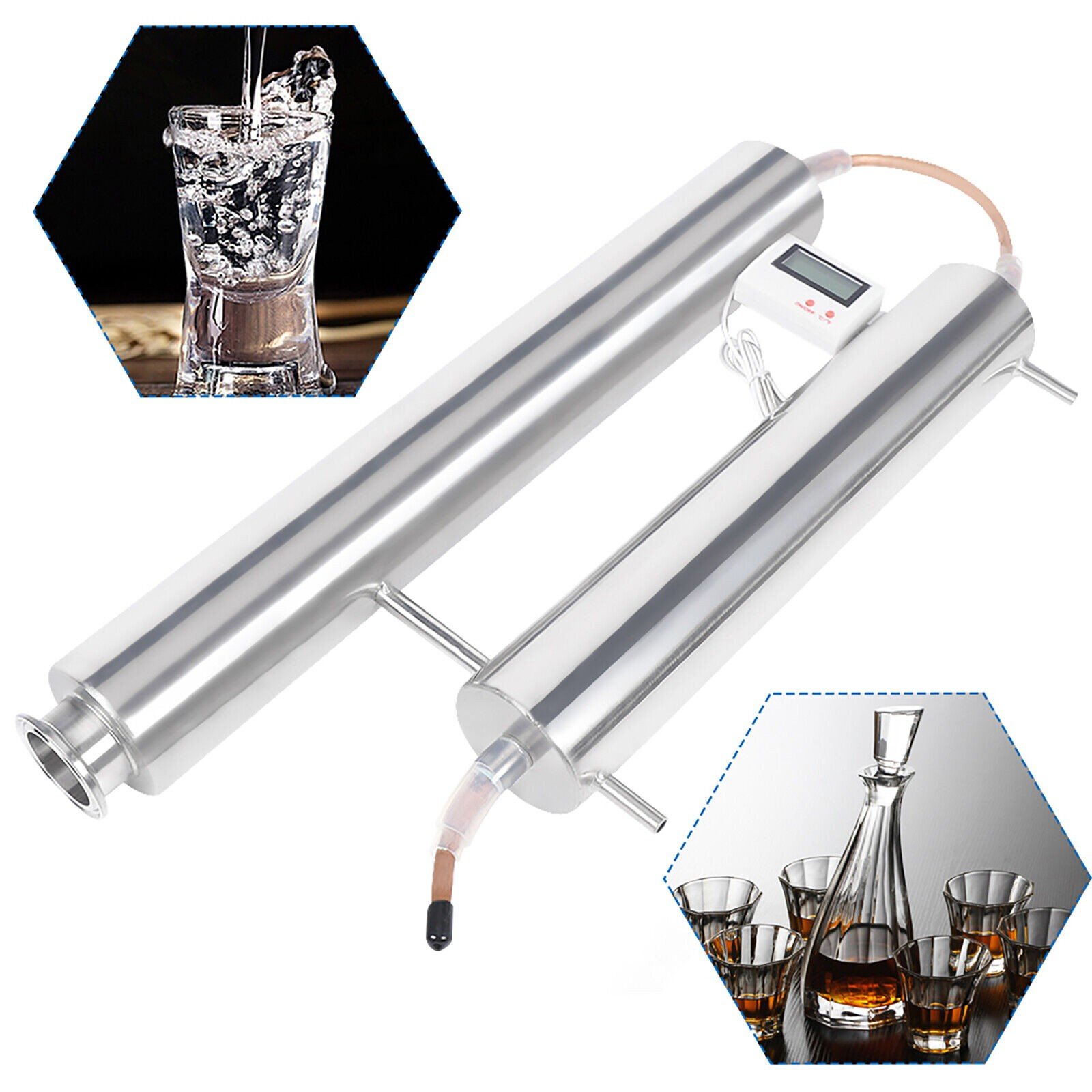 Mini Reflux Copper Still Kit for Distilling