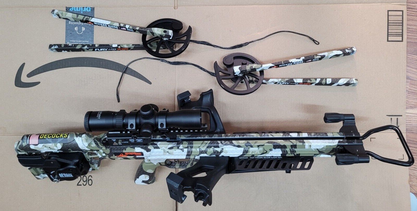 Wicked Ridge Fury 410: Top Reverse Draw Crossbow