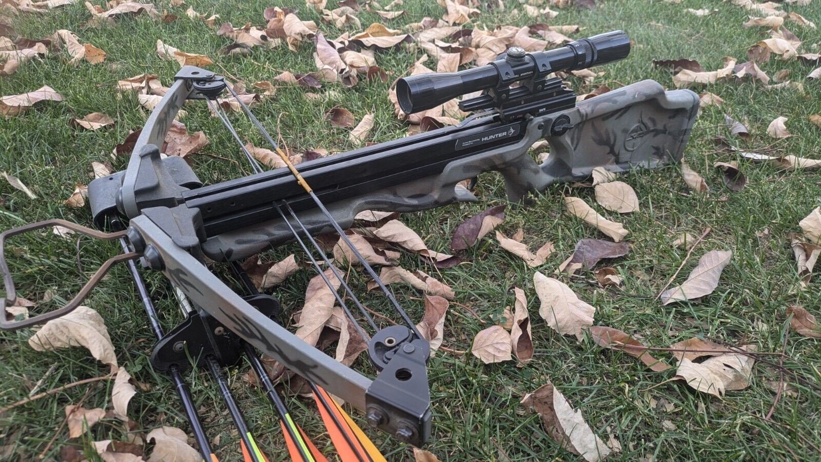 Powerful Hunter Reverse Draw Crossbow - Unmatched Precision