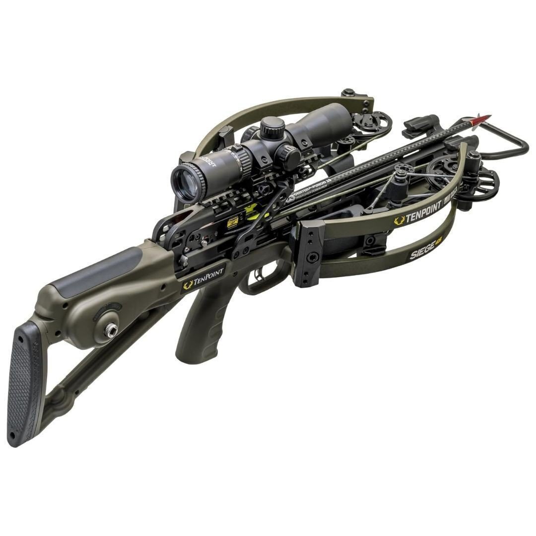 TenPoint Siege 425 Crossbow - Moss Green Edition