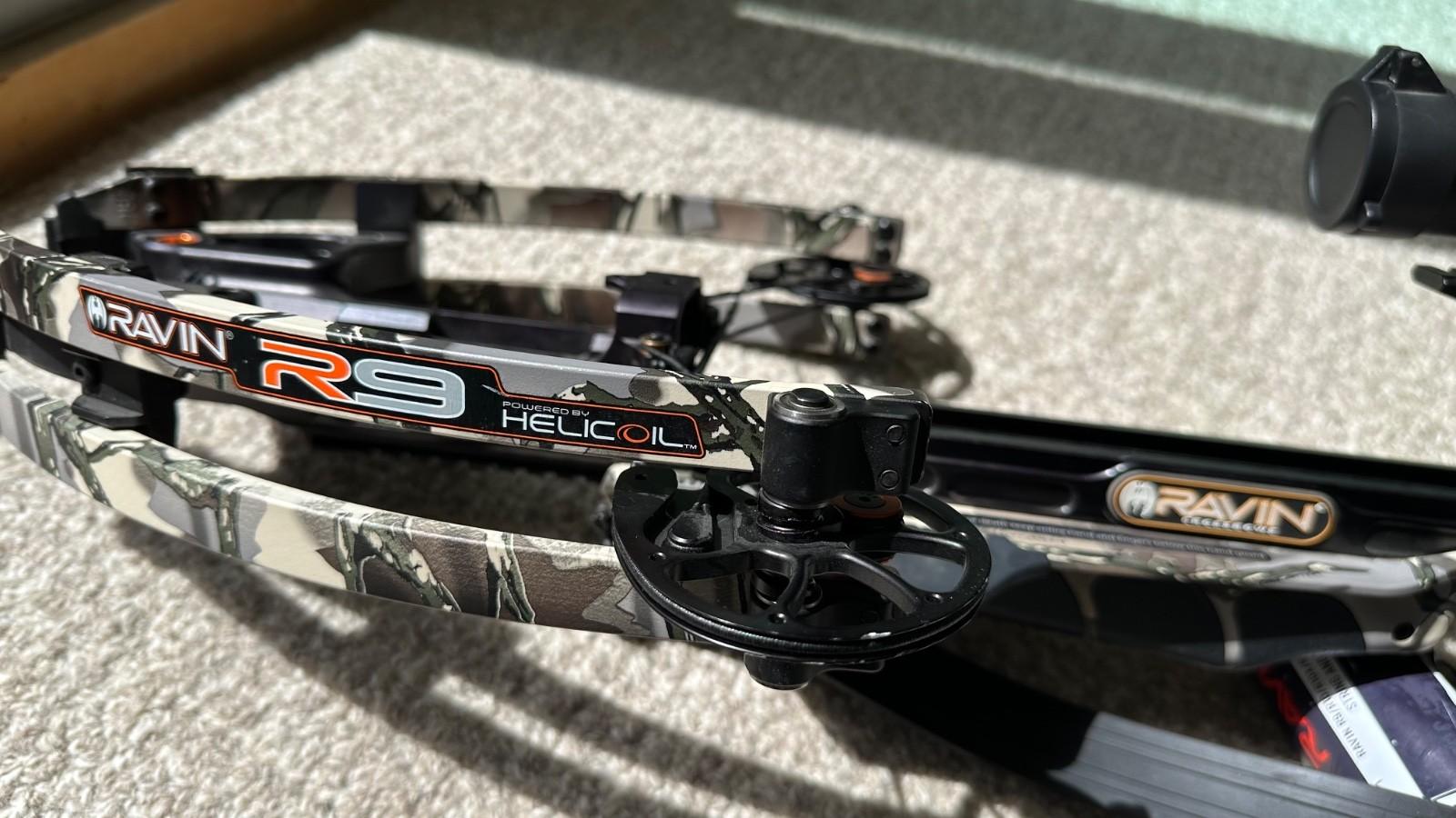 RAVIN R9 Camo Reverse Draw Crossbow - High Performance