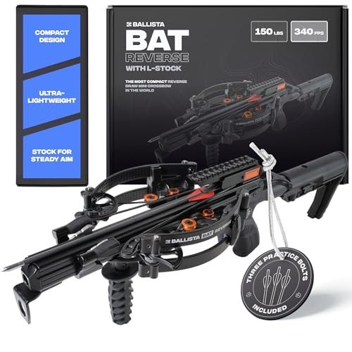 BALLISTA BAT Compact Reverse Draw Mini Crossbow
