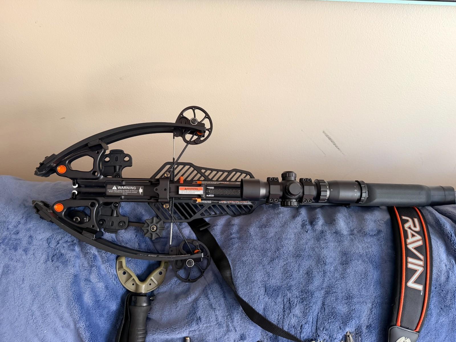 Ravin R10 Reverse Draw Crossbow with Scope