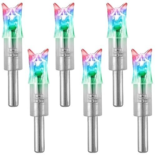 KEAUP 6-Pack Lighted Nocks for Crossbows