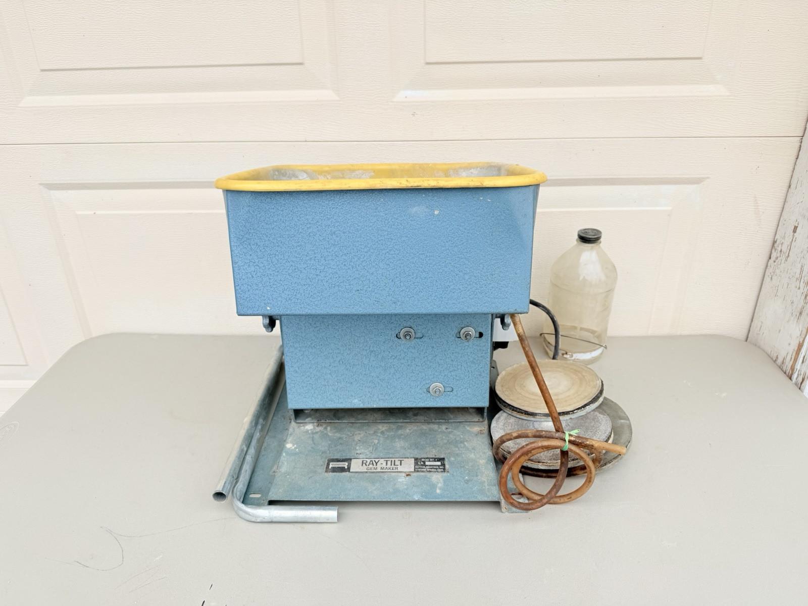 Ray-Tilt RT-1 Gem Maker: Rock Grinder & Polisher