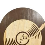 Vintage Wooden Record Stand - Stylish Album Display