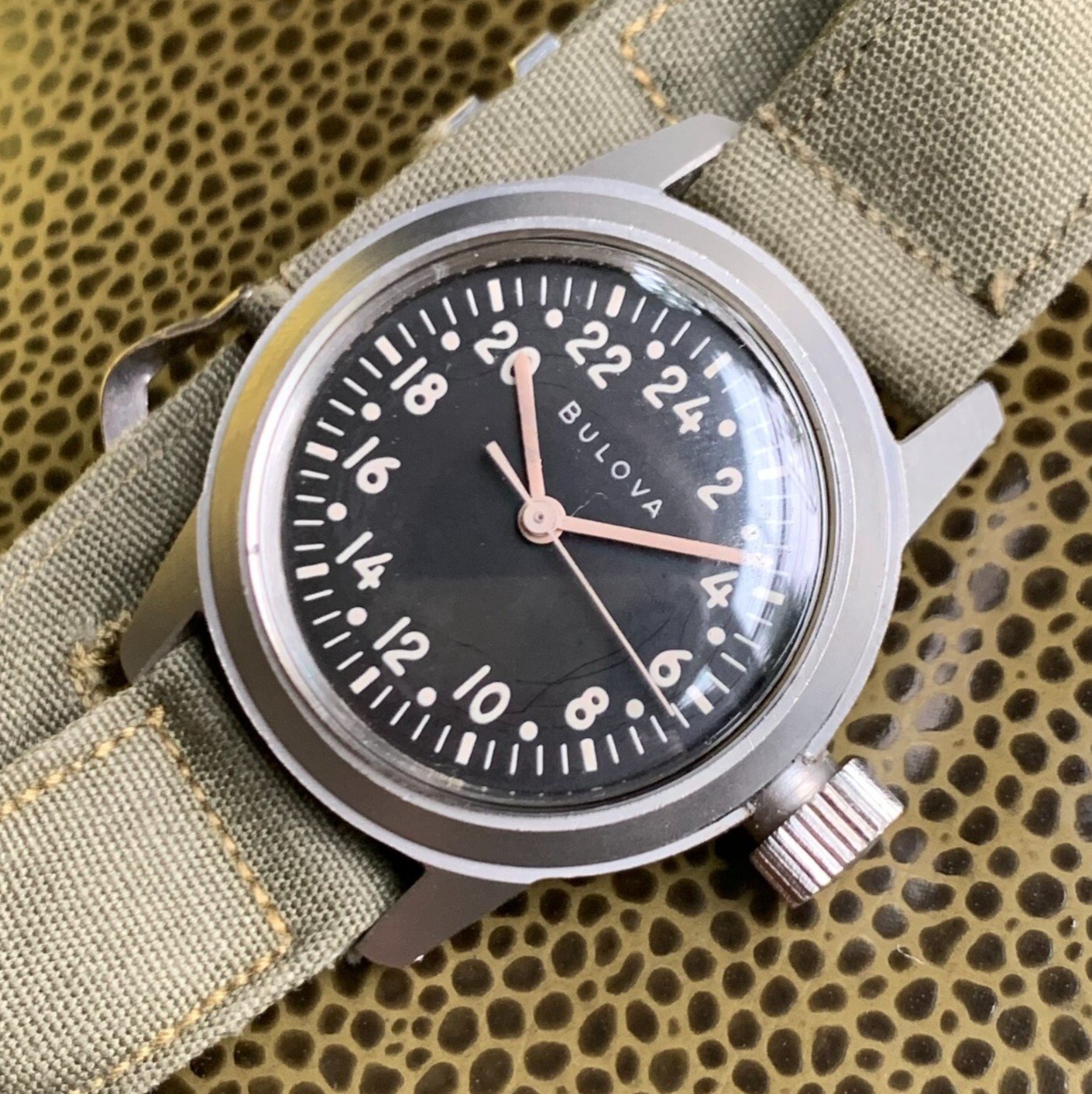Custom Vintage Bulova A17A Military Watch - Canada
