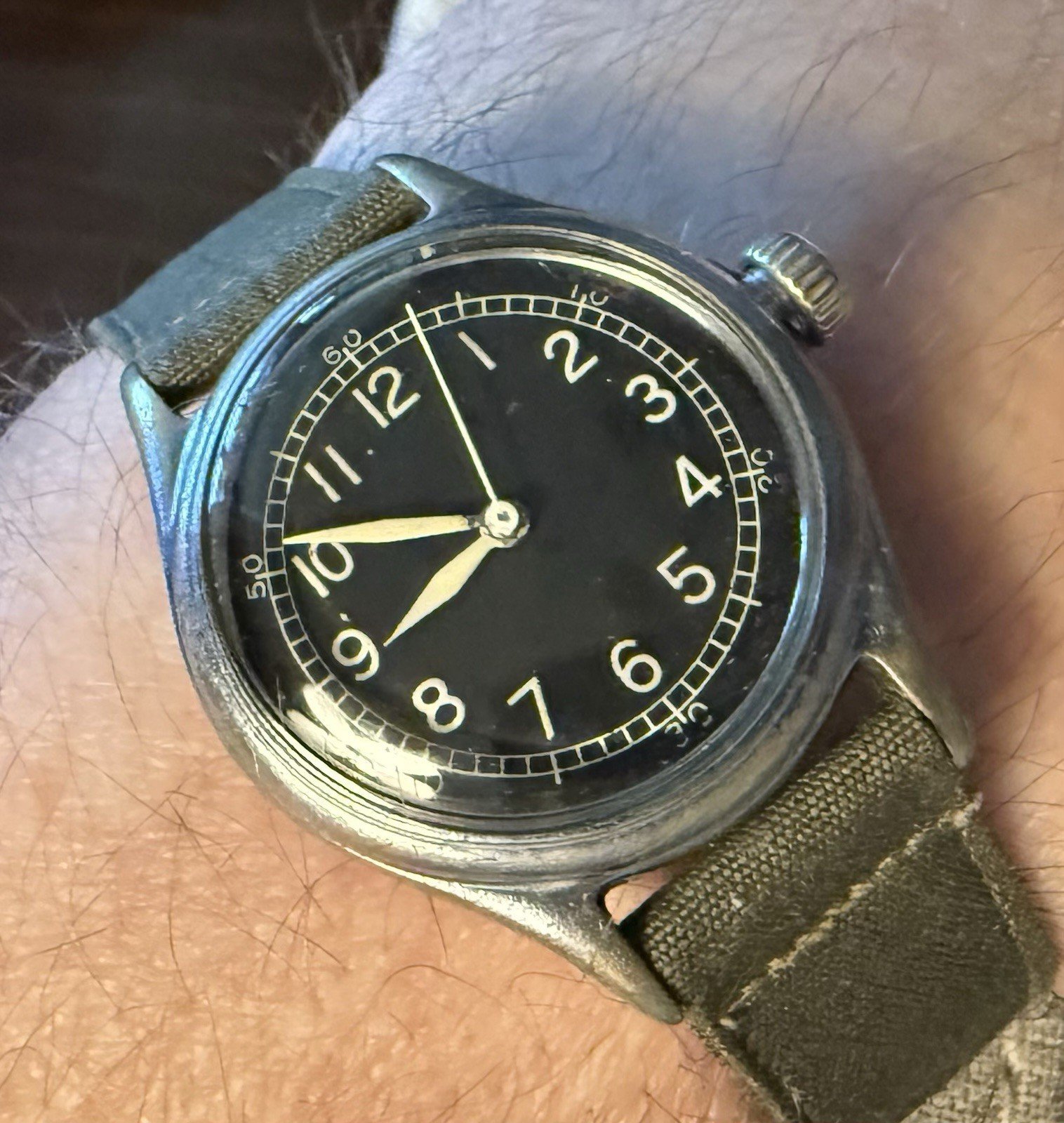 1943 Bulova A-11 WWII Navigator Watch - Vintage Charm