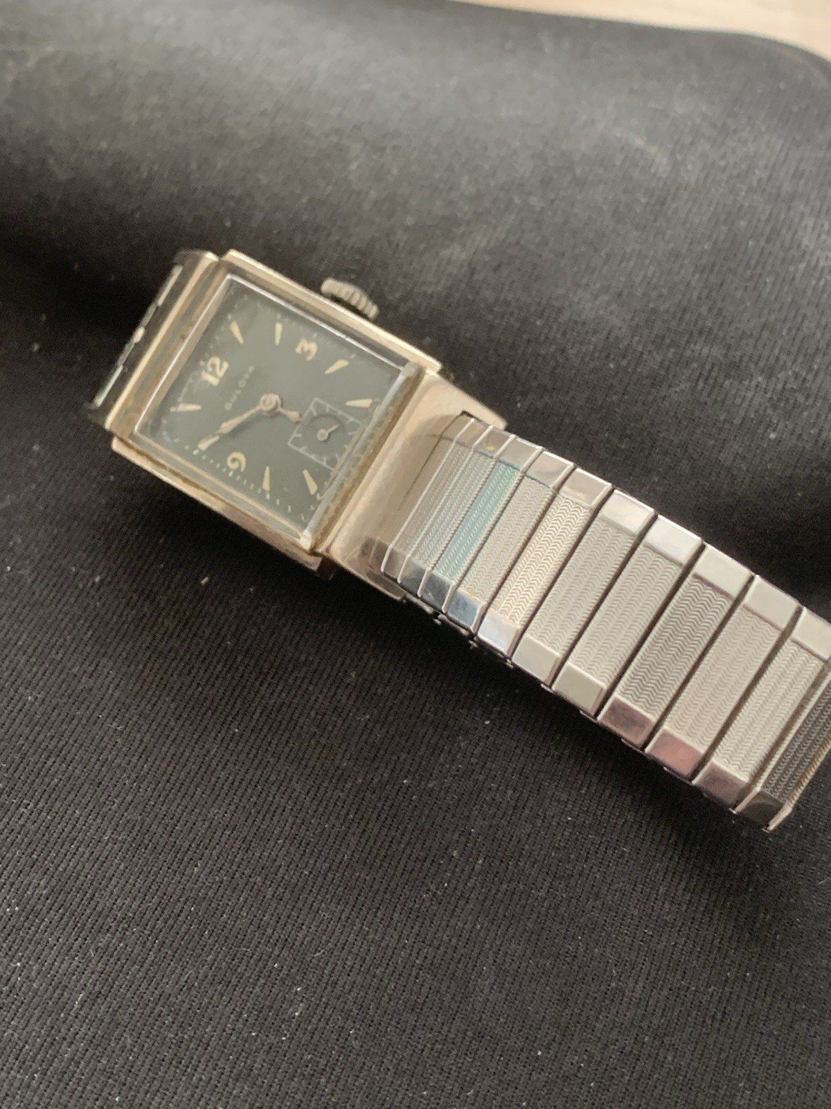 Shop Vintage Elgin 1945 Square Tank Watch