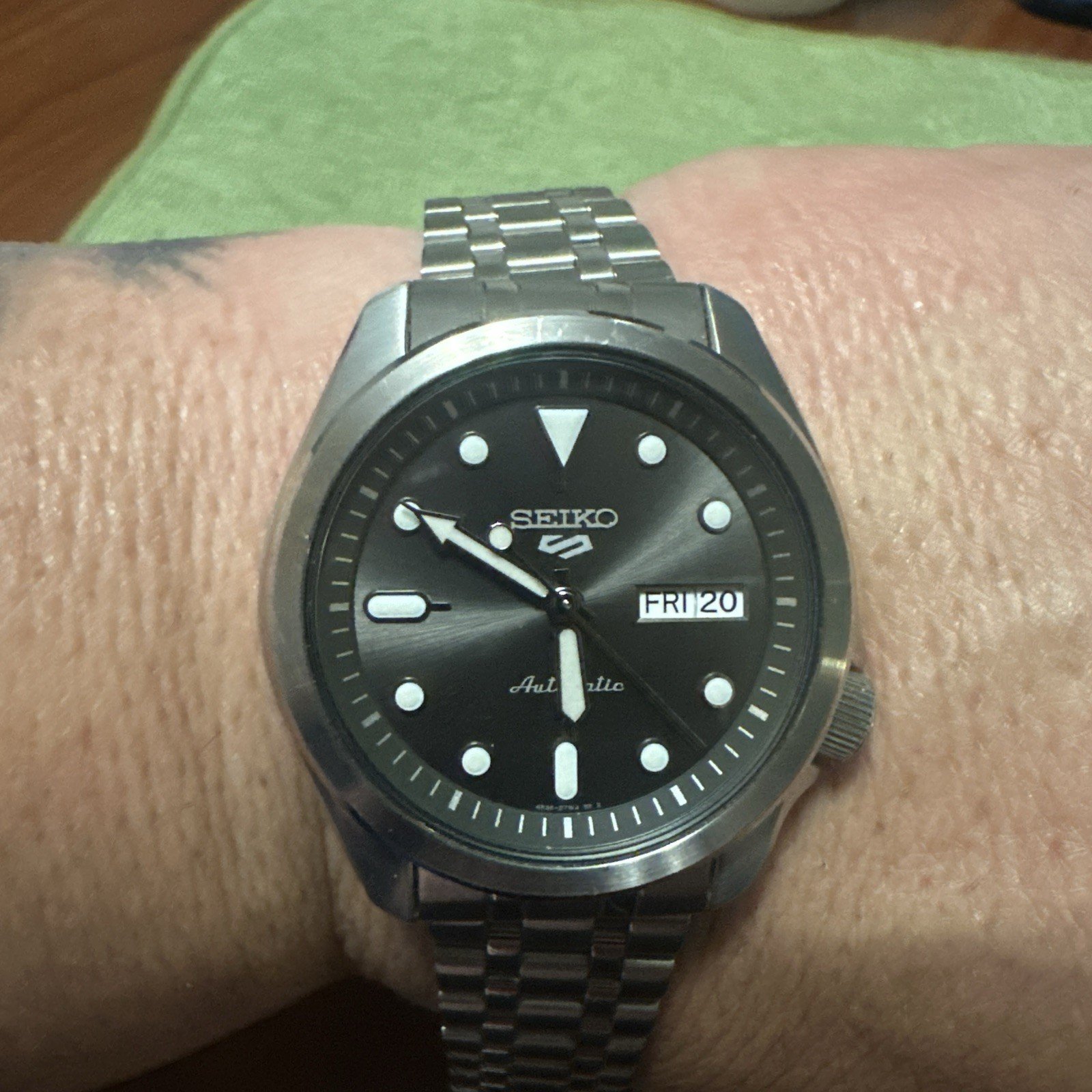 Seiko 5 Sports Automatic Watch - Grey Dial