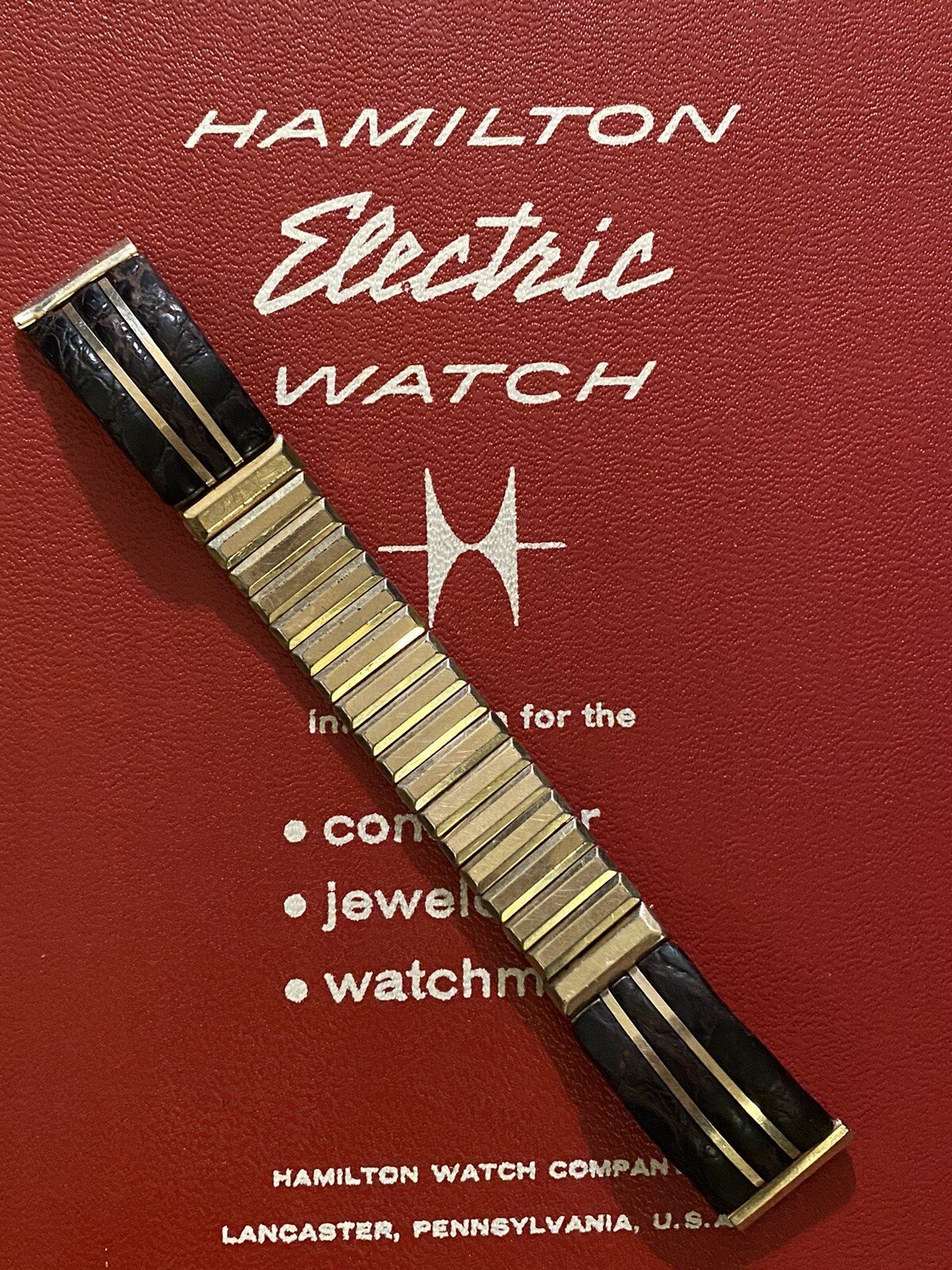 1957 Hamilton Electric Watch - Vintage Classic Bracelet
