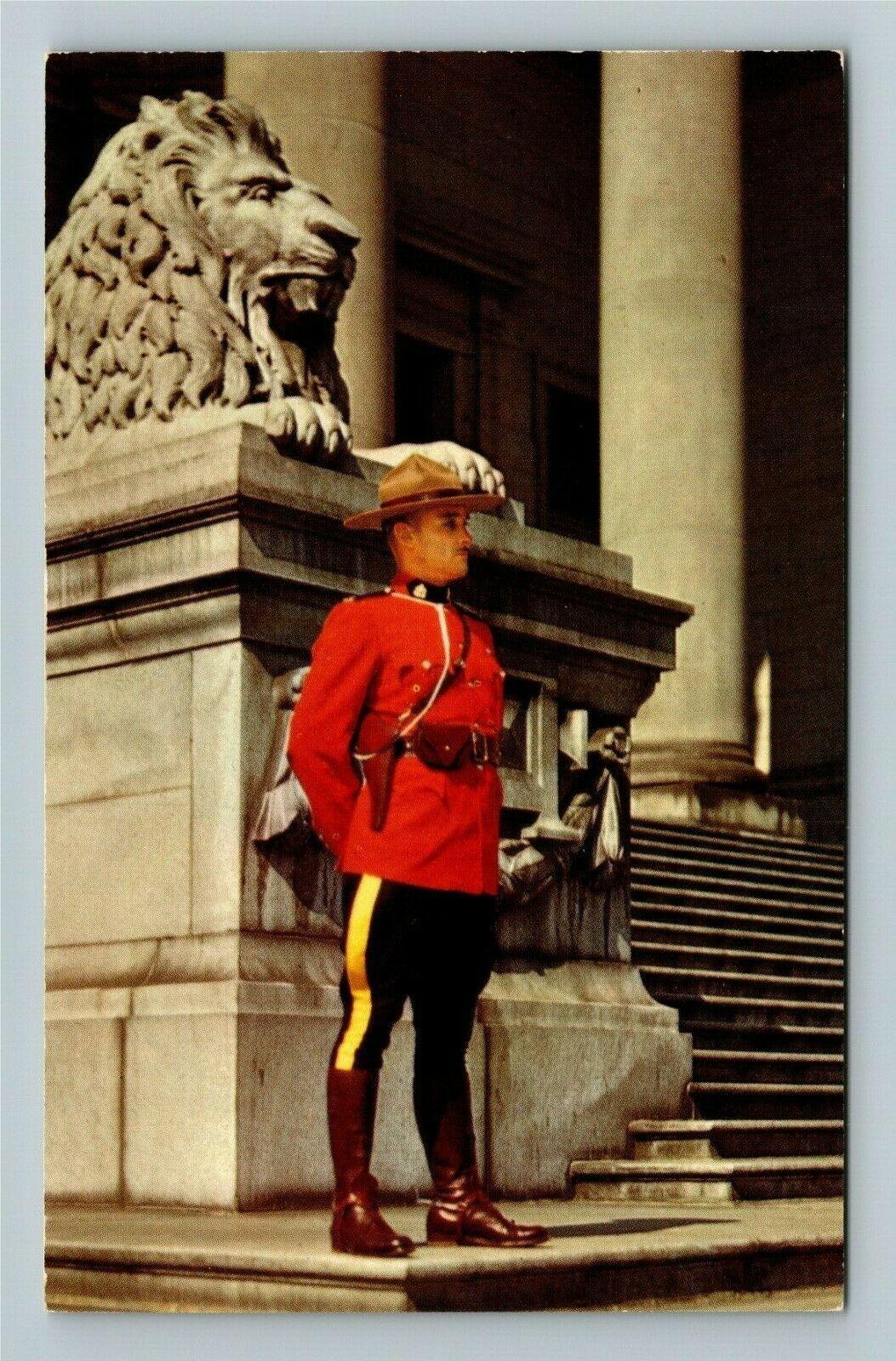 Vintage Royal Canadian Mountie Postcard - Vancouver