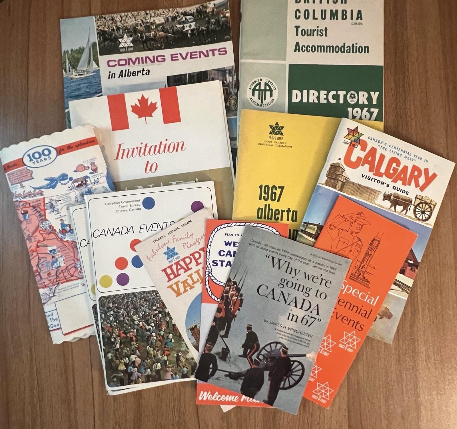 Explore Canadian Centennial Travel Books from 1967