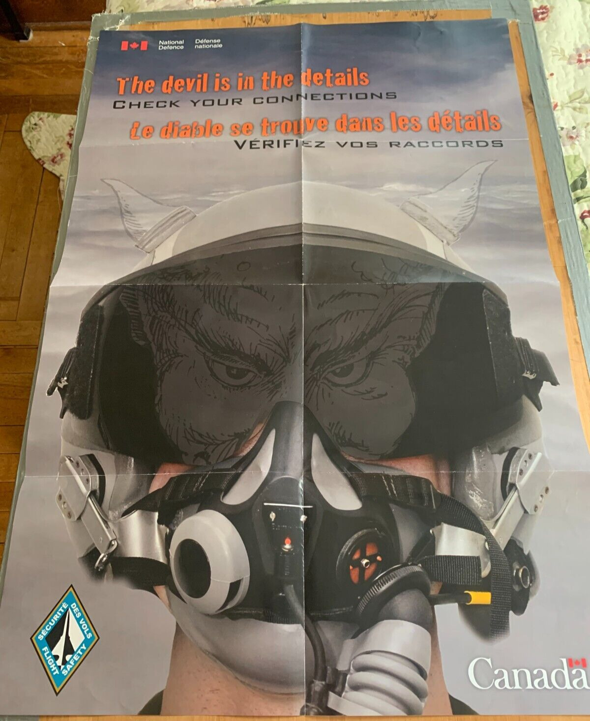 Authentic Vintage RCAF CF-18 Poster | Vintage Gifts Canada