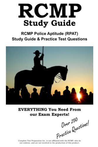 RCMP Police Aptitude Study Guide & Practice Test