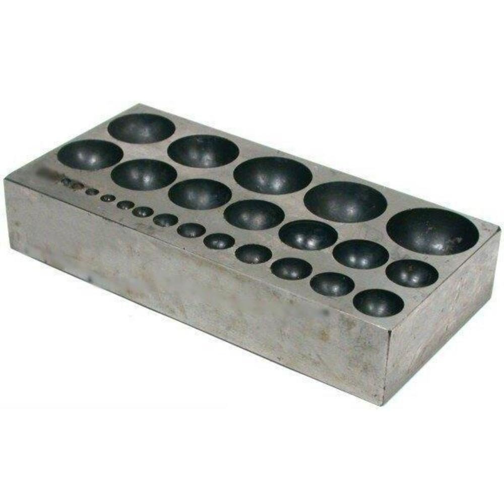 Premium Steel Dapping Block for Jewelers