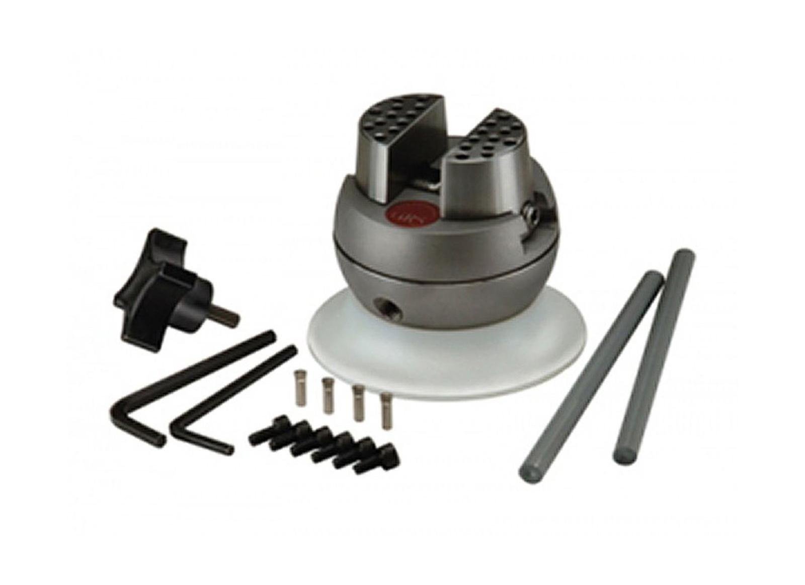 GRS Microblock Ball Vise with Stainless Steel Jaws