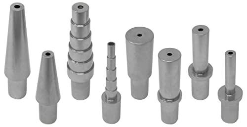 BenchPro 8-Piece Ring Mandrel Set for Jewelry