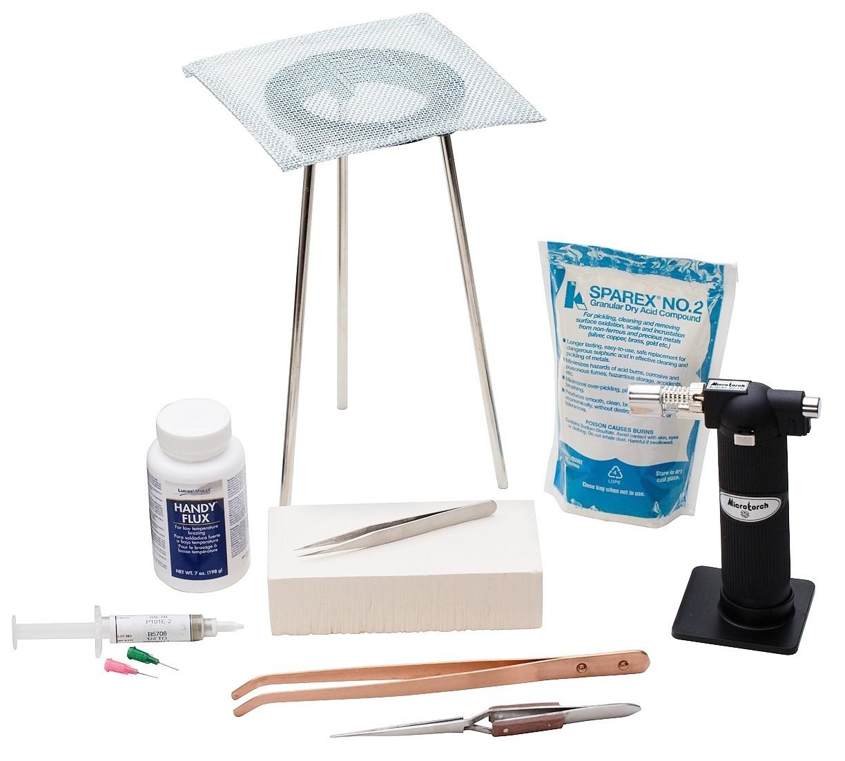 Essential 9-Piece Soldering Kit for Jewelry Making