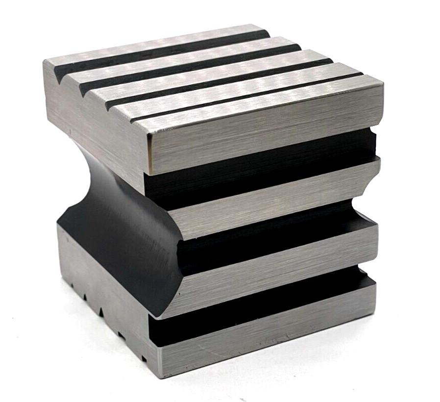 Swage Grooved Jewelry Design Block - 2-3/4 Inch