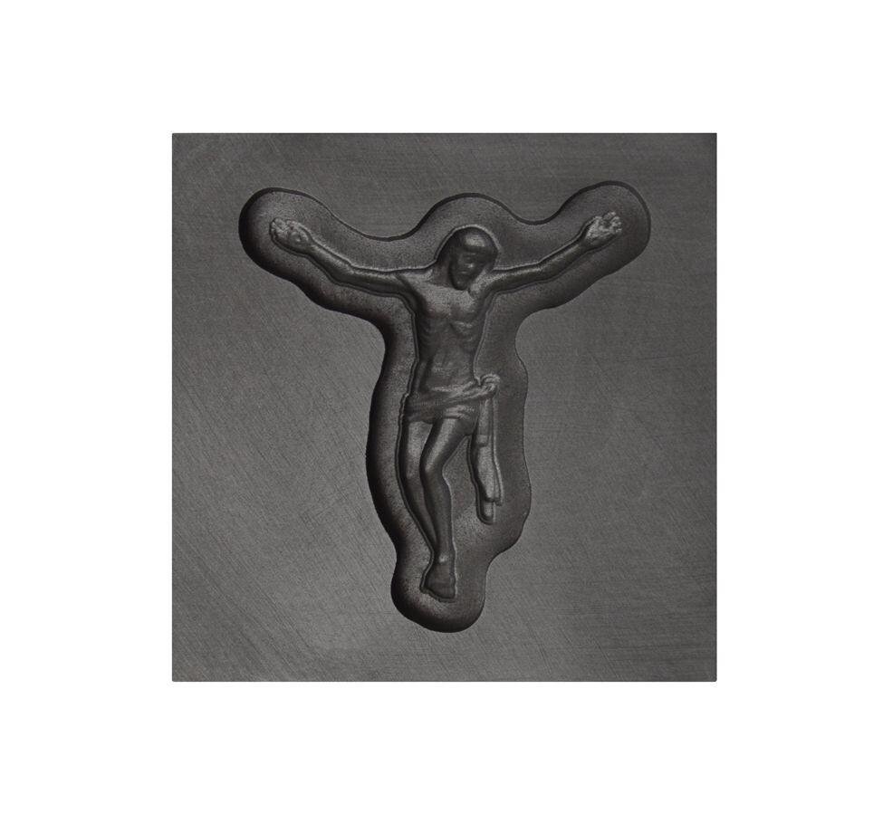 3D Jesus Christ Graphite Ingot Mold for Metalwork