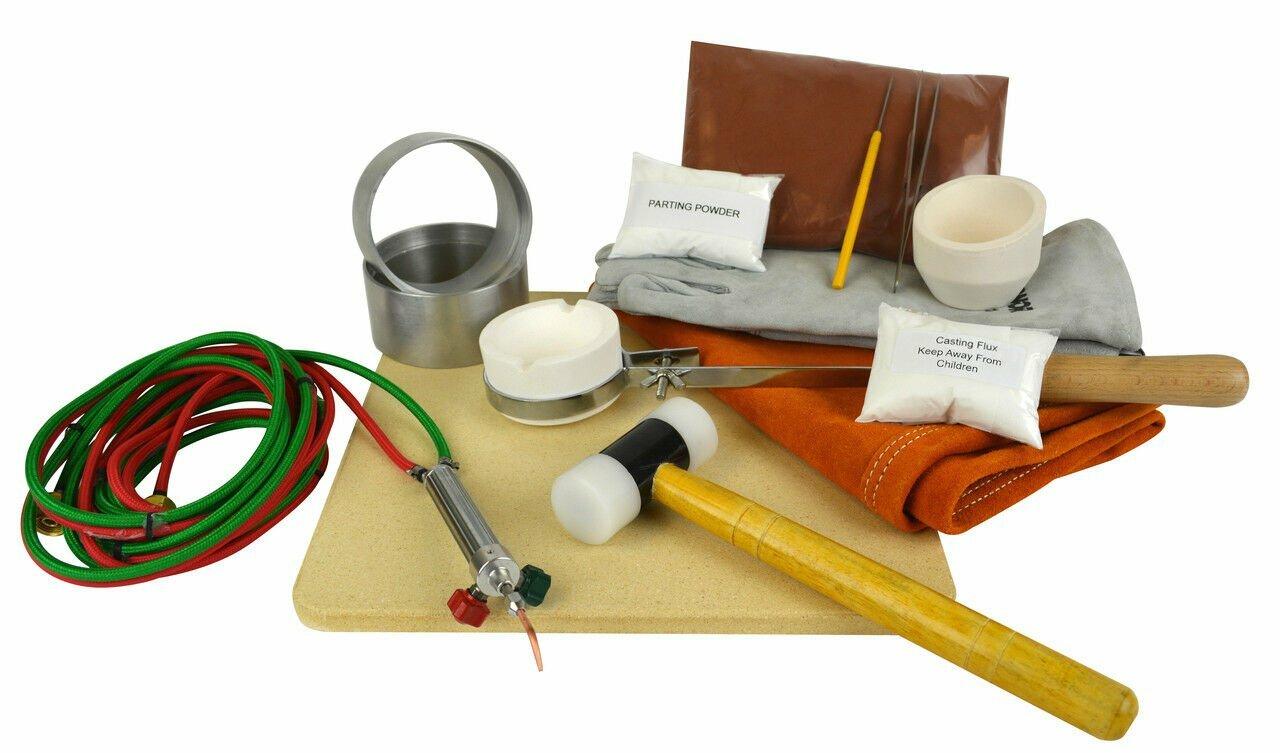 Metal Pouring Sand Casting Kit for Jewelry Making