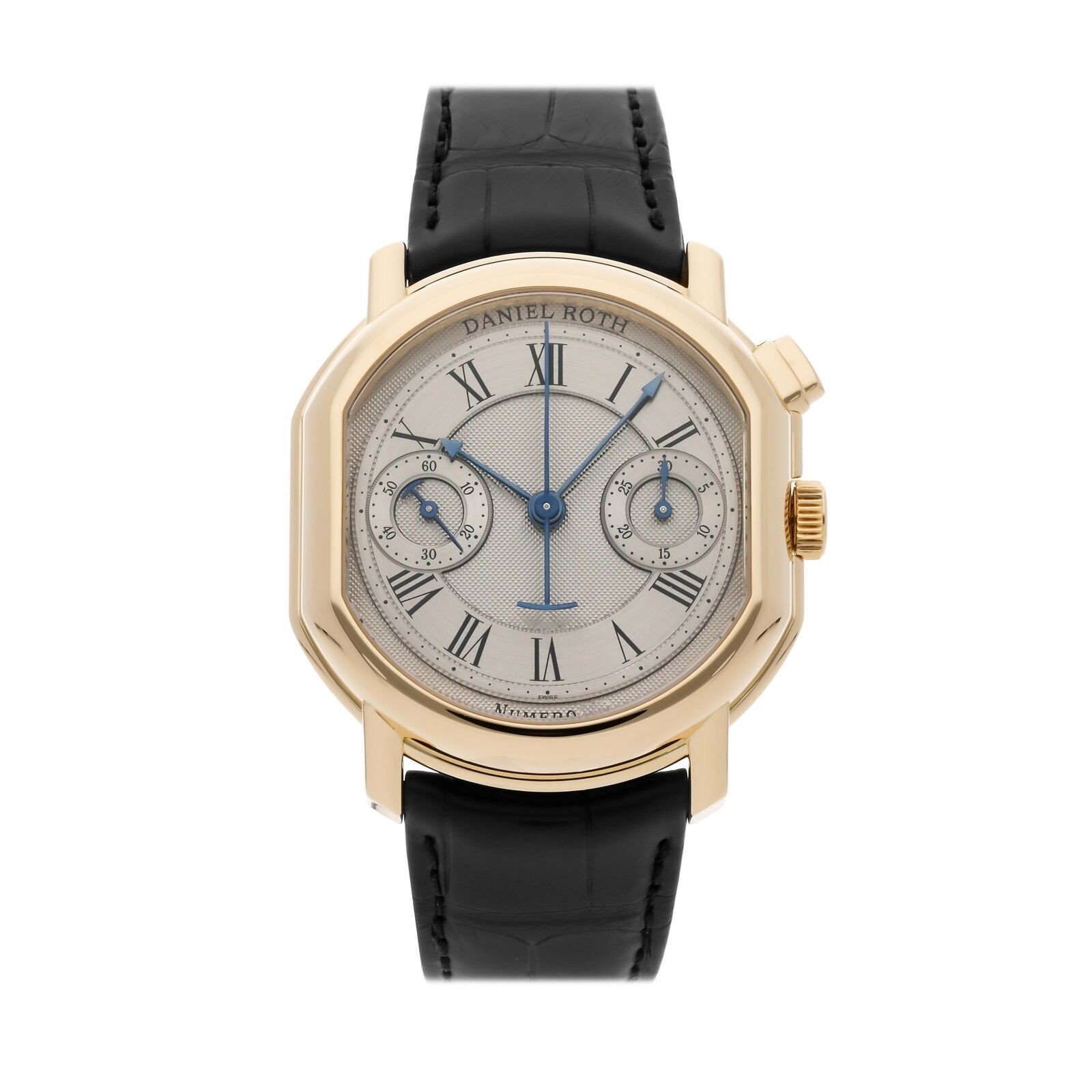 Daniel Roth Yellow Gold Monopusher Chronograph Watch