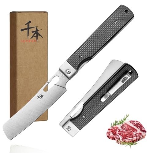 Compact SENBON Folding Chef Knife - Perfect for Outdoors