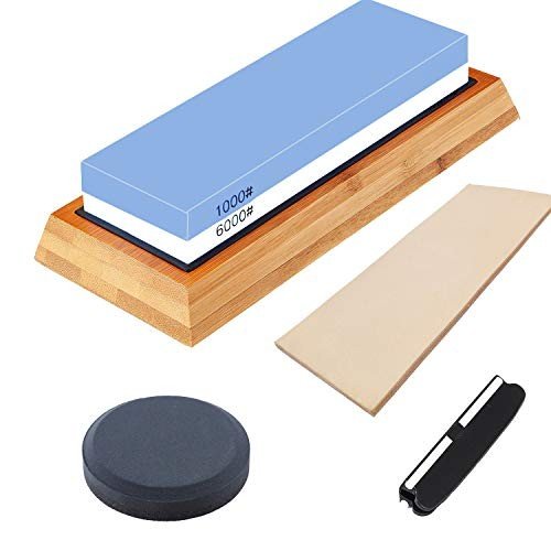 Premium Japanese Whetstone Set: 1000/6000 Grit