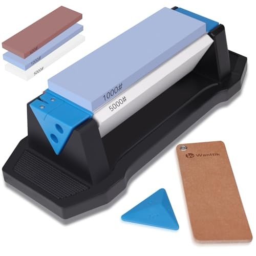 WANTTIK Japanese Whetstone Set for Perfect Edges