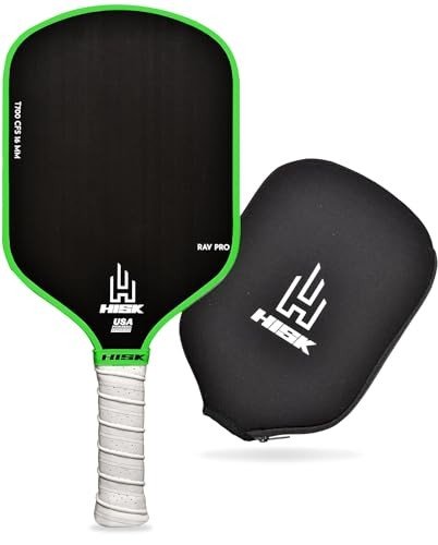 Shop HISK RAV PRO Carbon Fiber Pickleball Paddle