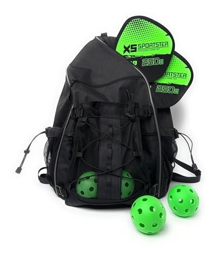 Good E's Black Pickleball Bag - Stylish & Durable