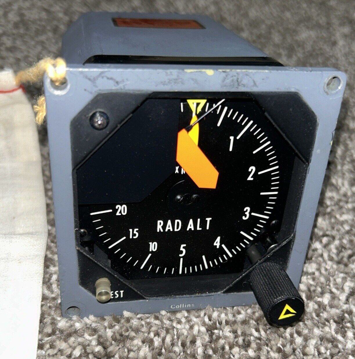 Collins Radio Altimeter Indicator P# 622-1204-002