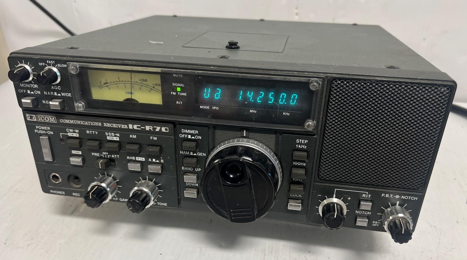 ICOM IC-R70 Receiver - Reliable, 30-Day Returns