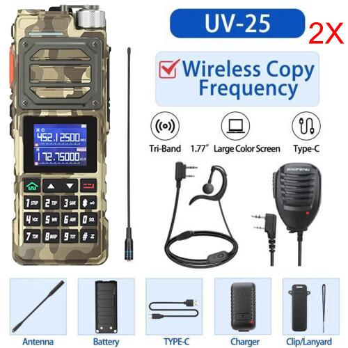 Baofeng UV25 Walkie Talkie Set - Long Range