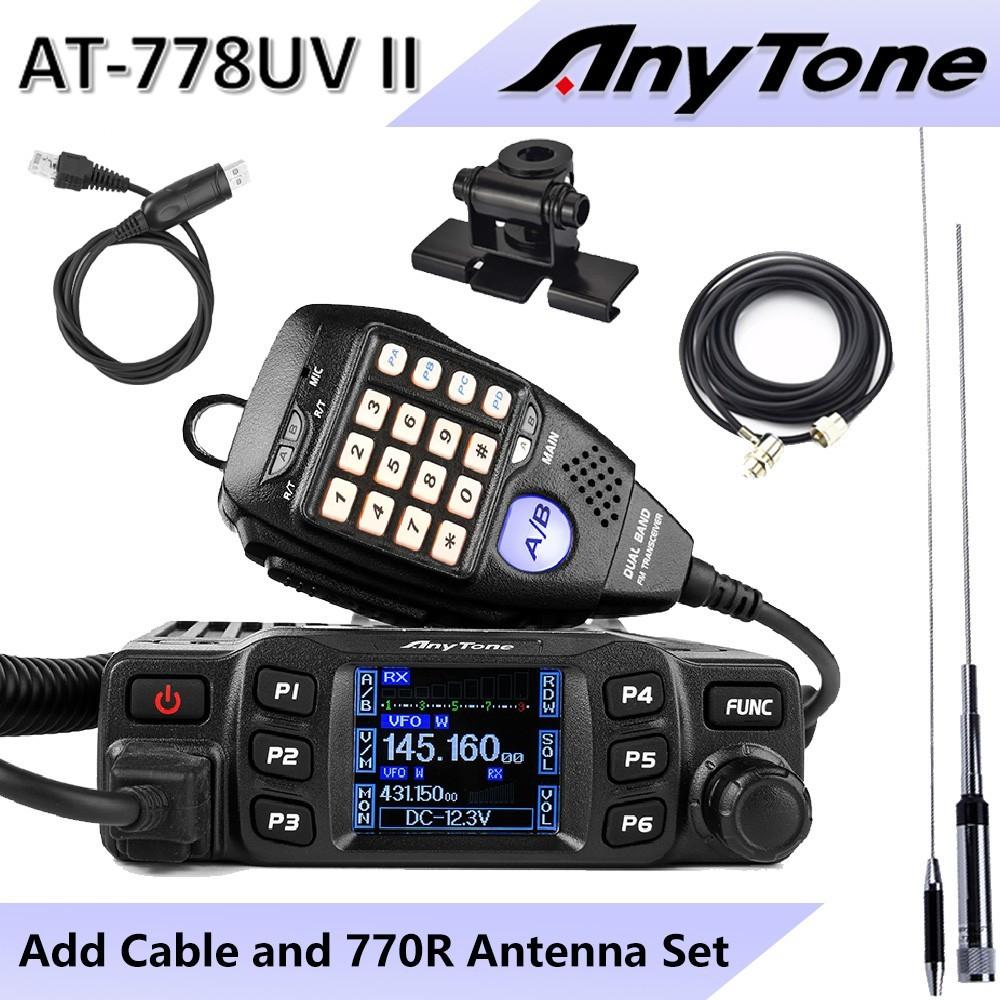 AnyTone AT-778UV II Mobile Radio - 25W VOX