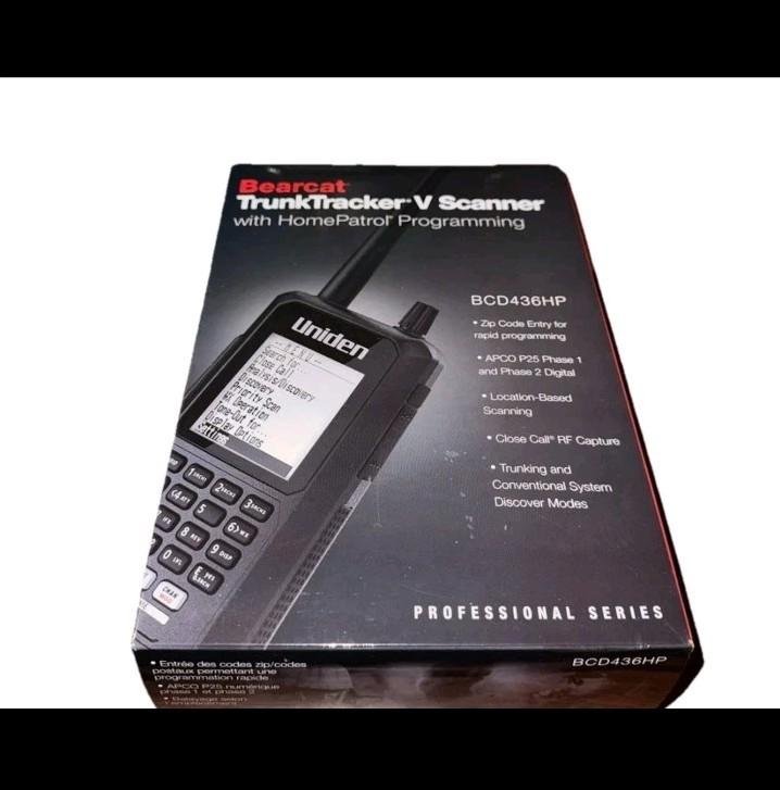 Uniden BCD436HP Handheld Scanner - Easy & Reliable